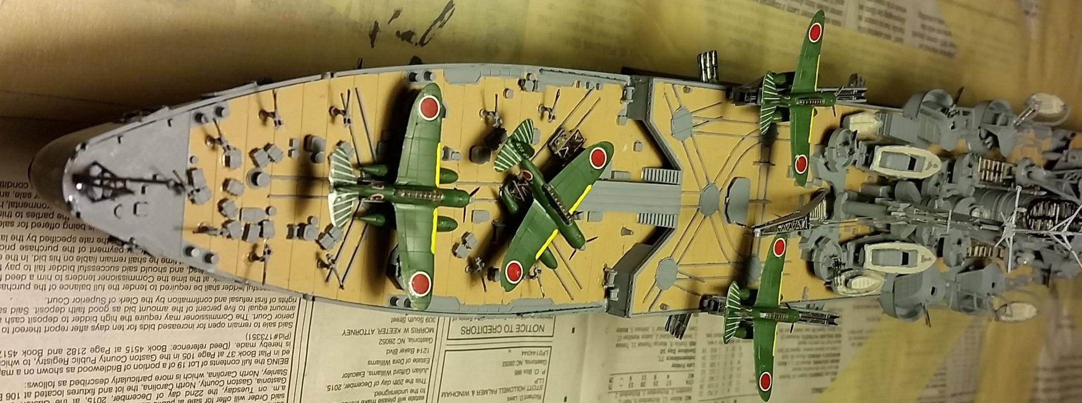 IJN Tone Heavy Cruiser