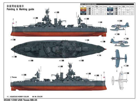 Battleship USS Texas BB-35