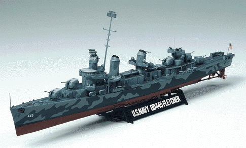 Fletcher Class Destroyer Models